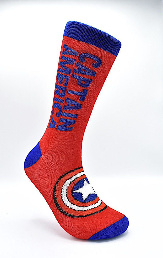 Socks Captain America Simple – The Tie Shop