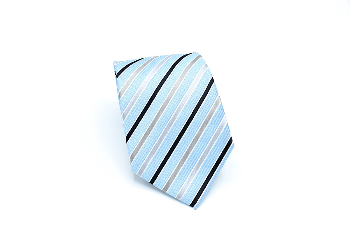 Polyester Two Color Stripe – The Tie Shop