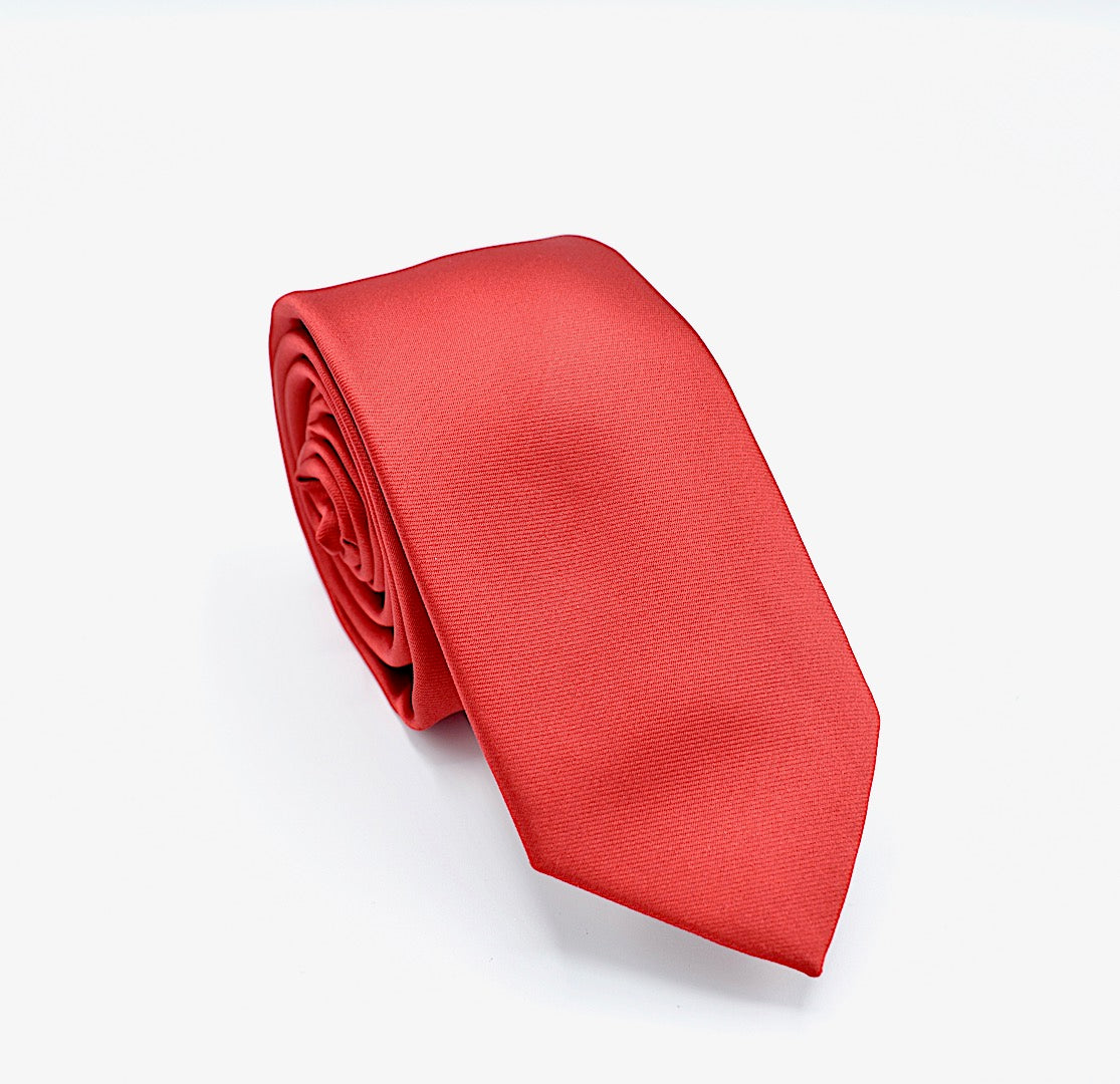 Solid Red – The Tie Shop